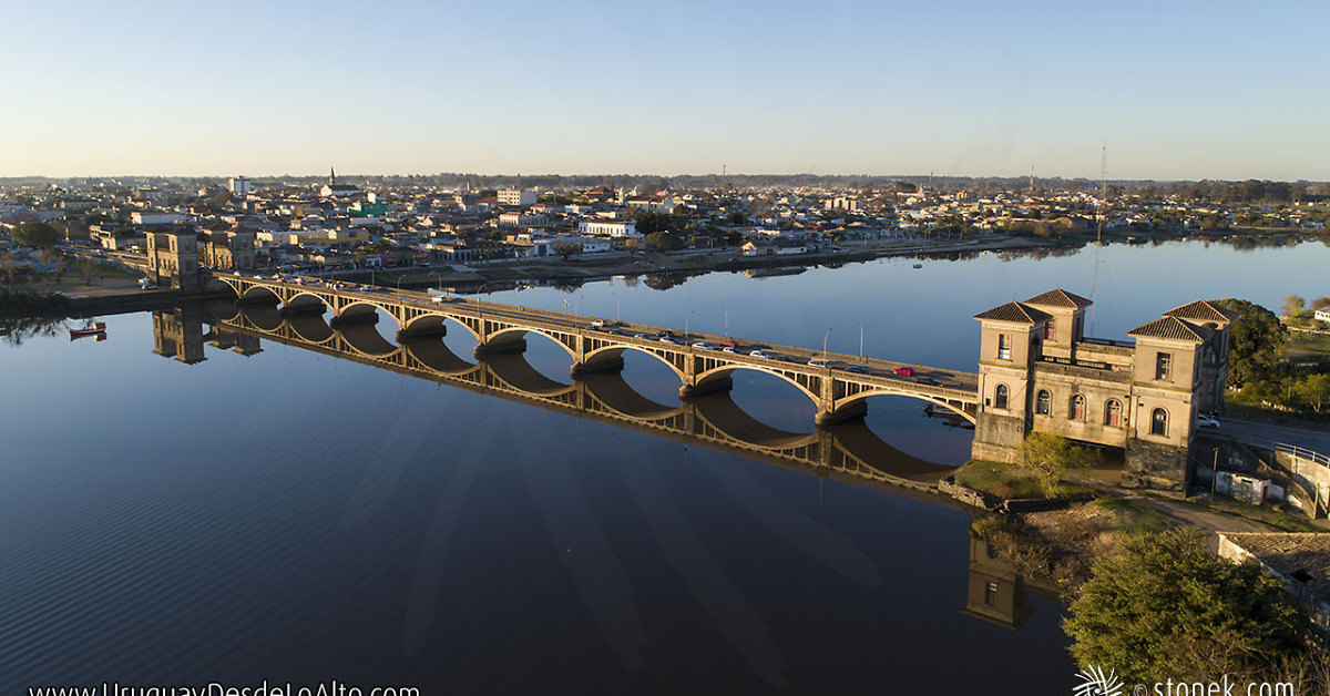Río Yaguarón, puente Barón de Mauá, Cerro Largo | Uruguay Desde Lo Alto